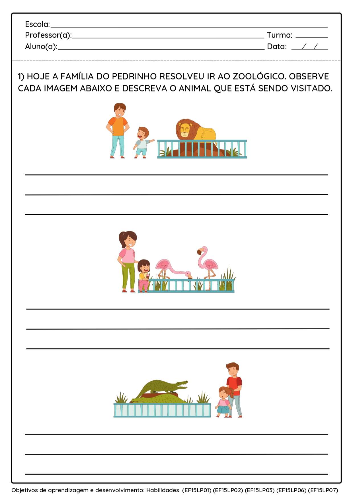 Interpretação de texto – Planos e Atividades